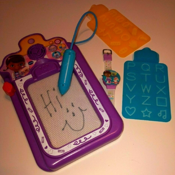 vtech | Toys | Vtech Dr Mcstuffing Drawing Tablet Wwatch | Poshmark